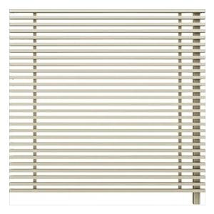 YKK ルシアス スクリーンフェンス S01型 連結用セット T160J （細横格子） 2017年6月から新仕様 アルミカラー ...