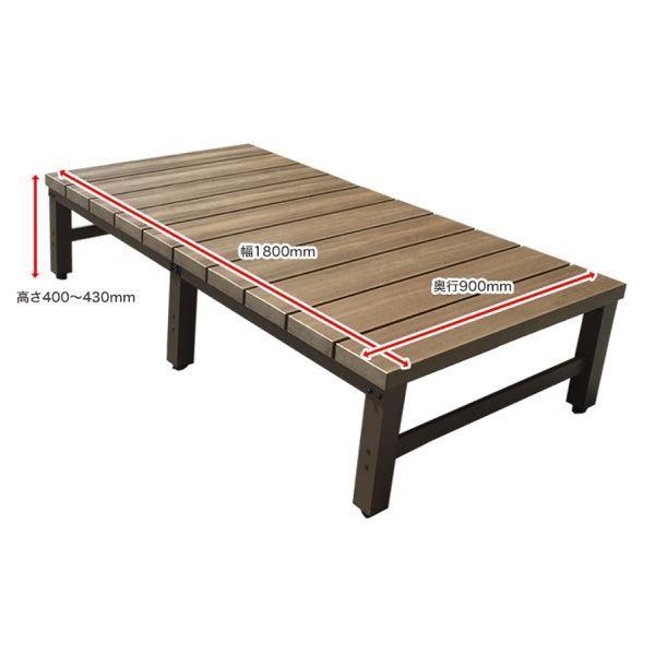 リーベ 人工木デッキ アトラス1800 (組み立て式) ブラウン WDDK-292 『濡れ縁』 : エクステリアのキロYahoo!店 - 通販 ...