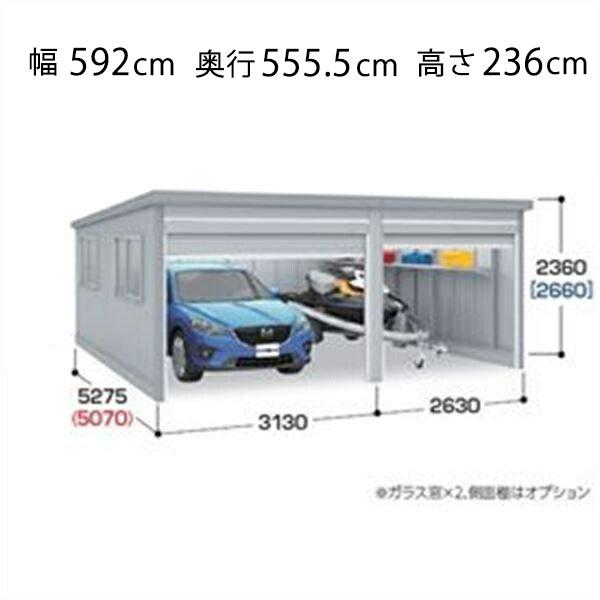 『配送は関東・東海限定』 イナバ物置 ガレーディア GRN-3126・52S 一般型 『2連棟タイプ』 『シャッター車庫 ガレージ』 : エクステリアのキロYahoo!店 - 通販 ...