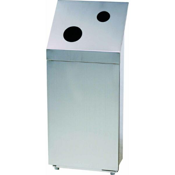 山崎産業(CONDOR) ダストボックス分別 NK-2439 ビン・カン用 YW-17L-SA : エクステリアのキロYahoo!店 - 通販 - Yahoo!ショッピング