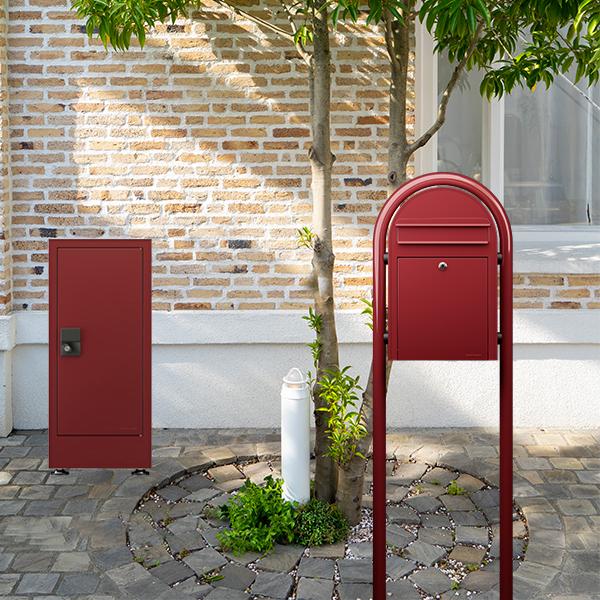 セキスイデザインワークス bobi Cargo CUBE ボビカーゴキューブ + ボビ ボビラウンド 『 ポスト 宅配ポスト 郵便受け メールボッ : エクステリアのキロYahoo!店 ...