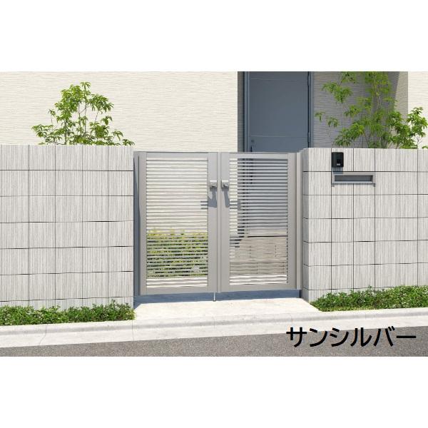 三協アルミ 形材門扉 マイスティMCE-Y1 両開き(内開き施工)セット 門柱タイプ 0910 900×1000 : エクステリアのキロYahoo!店 - 通販 - Yahoo!ショッピング