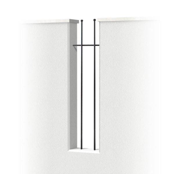 オンリーワン ロートアルミスリットフェンス type01-3 W200 スリットフェンス NA1-TL13KC ライン : エクステリアのキロYahoo!店 - 通販 - Yahoo!ショッピング