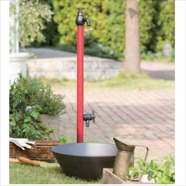 オンリーワン エポカW 水栓柱 TK3-SEWMW （専用蛇口・補助蛇口付属）+水鉢セット(TK3-E-CBB) マットワインレッド : エクステリアのキロYahoo!店 - 通販 ...