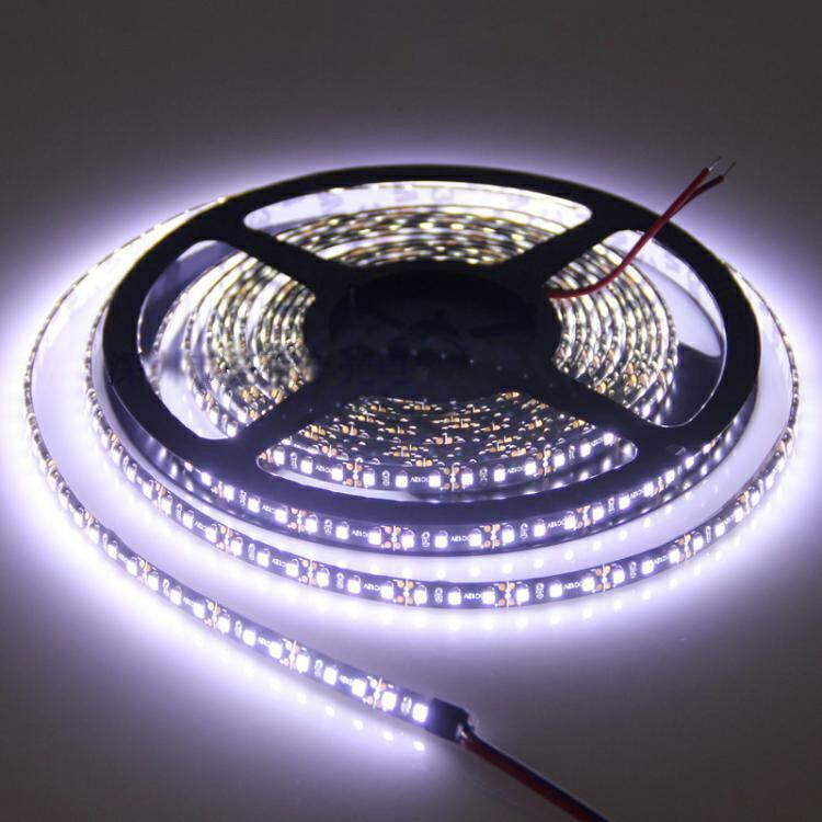 LEDテープライト DC24V 600連 5m 3528SMD 高輝度 黒ベース 切断可能 正面発光 防水仕様 LEDテープ 全6色 間接照明 看板照明 棚下照明 : 銘辰商店 - 通販 ...