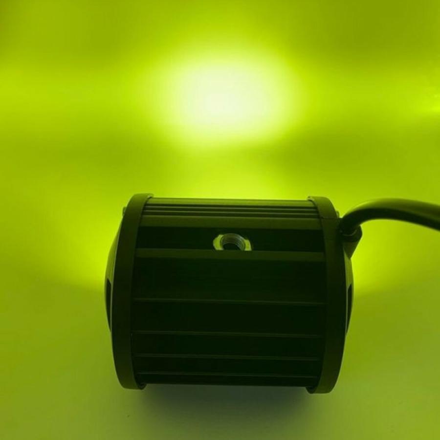 LED ワークライト 12V 24V 72W 3000K イエロー 黄 防水 フォグランプ 作業灯 デッキライト 投光器 前照灯 車幅灯 照明 トラック 2個 : gzd06 : 銘辰商店 ...