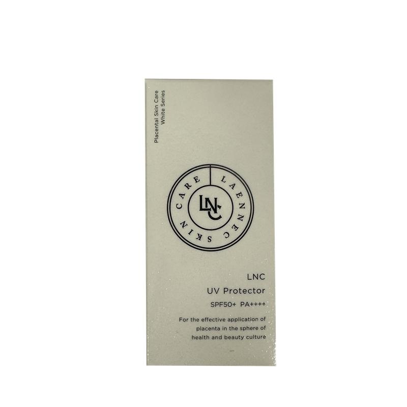 LNC UVプロテクター 40ml 2個セット 日焼け止め SPF50+ PA++++ 紫外線 UV対策 UVプロテクタープラセンタ化粧品 スキンケア ノンケミカル ウマプラセンタエキス ...