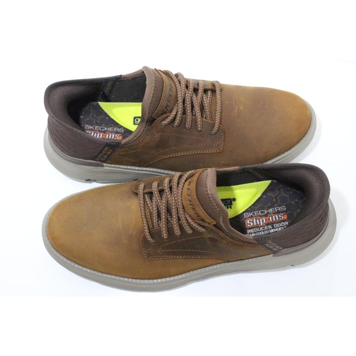 SKECHERS スケッチャーズ スリップインズ 本革 メンズ SKECHERS スケッチャーズ スリップインズ 本革 メンズ