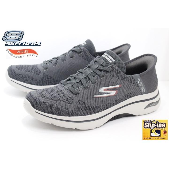 SKECHERS（スケッチャーズ） スリップインズ アーチフィット メンズ スニーカー Slip-ins SKECHERS GO WALK ...