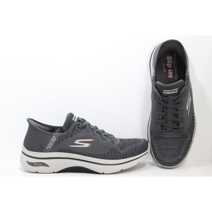 SKECHERS（スケッチャーズ） スリップインズ アーチフィット メンズ スニーカー Slip-ins SKECHERS GO WALK ...