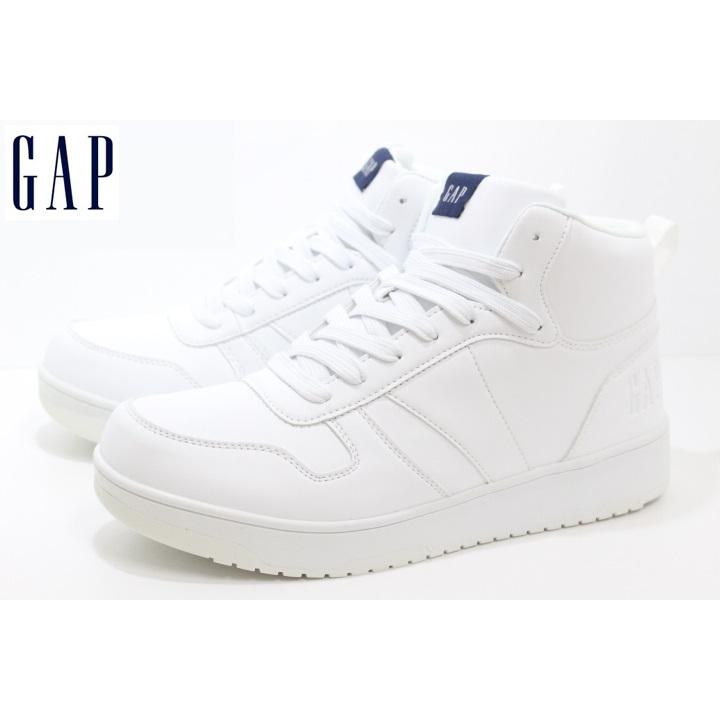 防水 白靴 通学靴 メンズ レディース スニーカー ギャップ GAP GPU22206 WHT WHITE : gpu22206wht : 岸山履物店 Yahoo!ショップ - 通販 ...