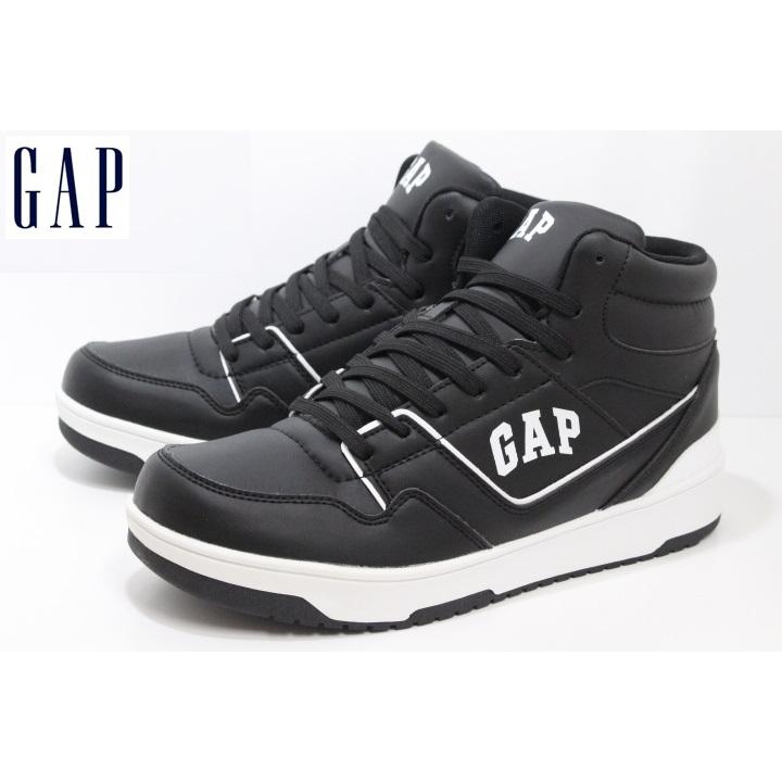 GAP 防水 メンズ スニーカー ギャップ GPU22342 BLK/WHT BLACK/WHITE : 岸山履物店 Yahoo!ショップ - 通販 - Yahoo!ショッピング