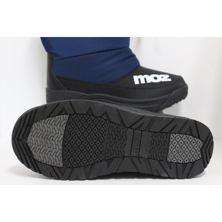 moz メンズ ブーツ モズ 防寒 防水 防滑 撥水加工 軽量 MOZ 2673 BLACK NAVY KHAKI : 岸山履物店 Yahoo!ショップ - 通販 - Yahoo!ショッピング