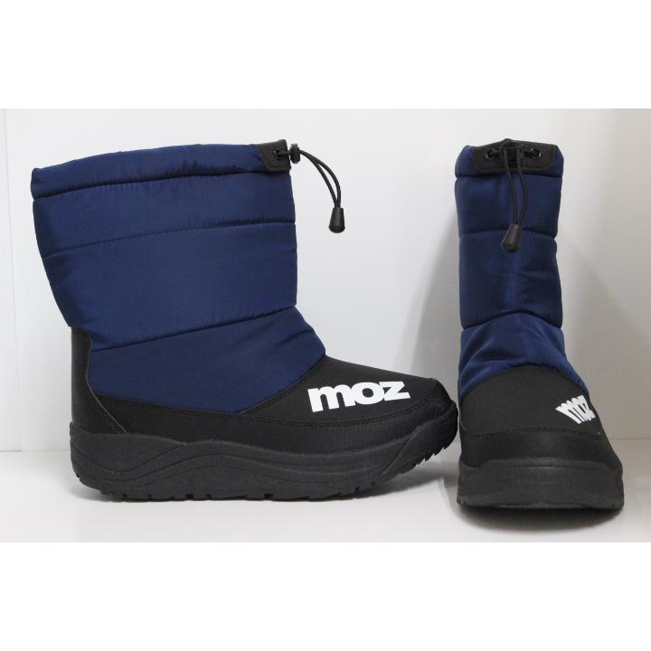 moz メンズ ブーツ モズ 防寒 防水 防滑 撥水加工 軽量 MOZ 2673 BLACK NAVY KHAKI : 岸山履物店 Yahoo!ショップ - 通販 - Yahoo!ショッピング