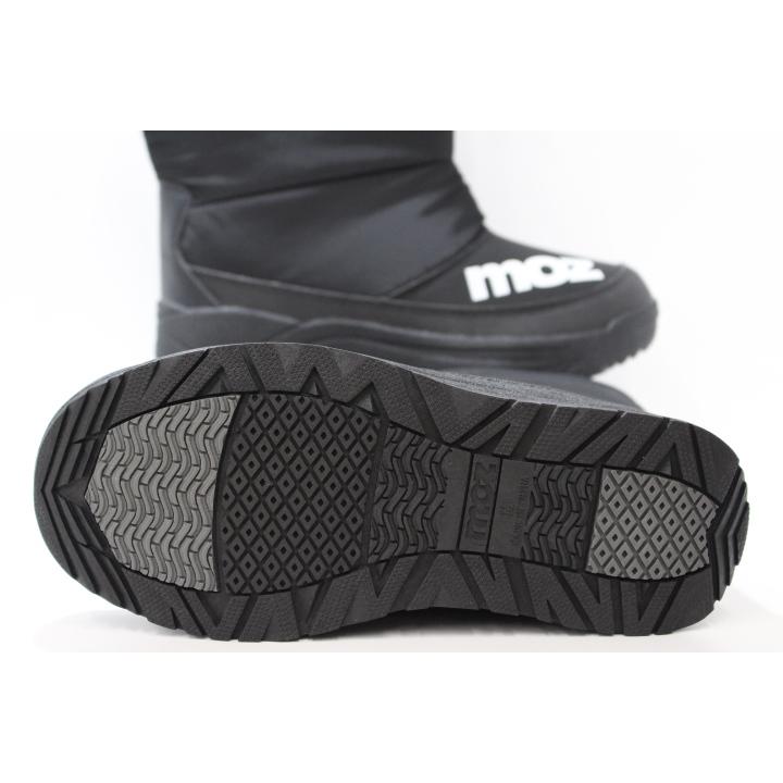 moz メンズ ブーツ モズ 防寒 防水 防滑 撥水加工 軽量 MOZ 2673 BLACK : 岸山履物店 Yahoo!ショップ - 通販 - Yahoo!ショッピング