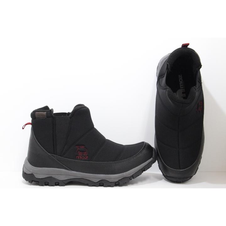 メンズ ブーツ モズ 防寒 防水 防滑 軽量 幅広 3E MOZ 3671 BLACK : moz3671blk : 岸山履物店 Yahoo!ショップ - 通販 - Yahoo!ショッピング