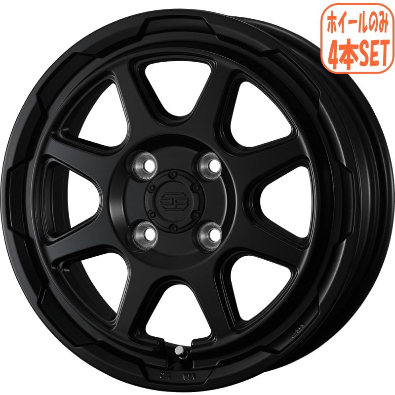 WEDS エブリィ DA64 DA17はみ出し注意 アトレー S300 ハスラー キャスト ホイール4本 スタットベルク 14インチ 4.5J +45 4/100 業者様法人様送料無料 ...