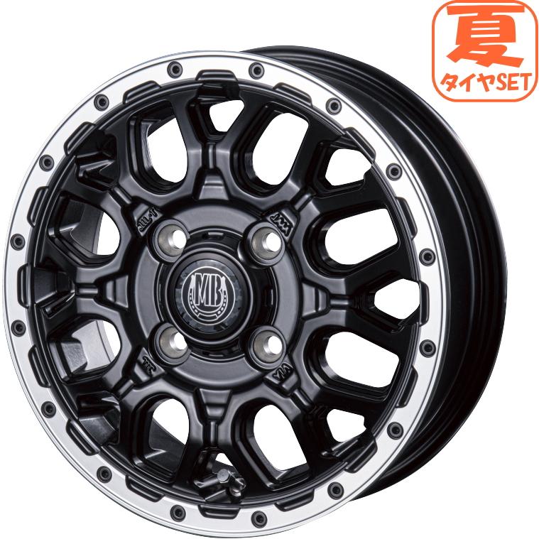 エブリィ キャリー ハイゼット サンバー マッドバーン XR-800M 4.5J +45 & トーヨー オープンカントリー R/T 155/65R14 : xr800m-mbkrp ...