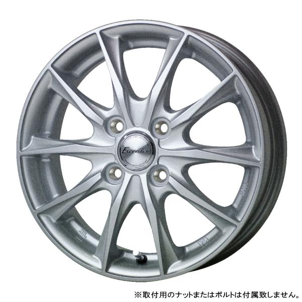 HOT STUFF スズキ エブリィワゴン DA64W DA17W/etc 新品ホイールのみ4本 Exceeder E06 13インチ 4.50B +50 4H 100P 個人宅宛ては別途送料 ...