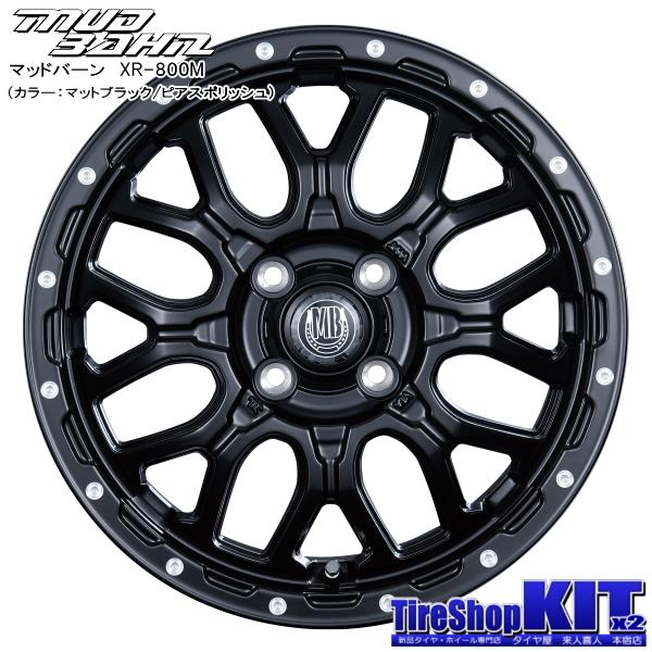 MONSTA TYRES ハスラー/エブリィ/アトレー/デリカミニ/etc モンスタ RTハイブリッド 165/65R14 & MUD BAHN XR-800M 14インチ 4.5J +45 ...