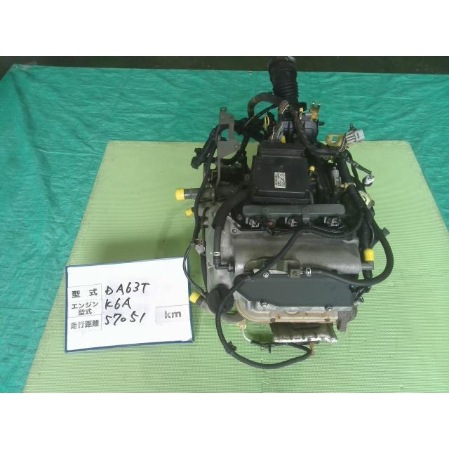 キャリィ LE-DA63T エンジン MT車 57,051km K6A 4WD :202202020220100:キタグチ ヤフー店 - 通販 ...