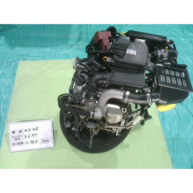パレット DBA-MK21S エンジン H24年 111,385km K6A K6Aターボ AT車 2WD : キタグチ ヤフー店 - 通販 - Yahoo!ショッピング
