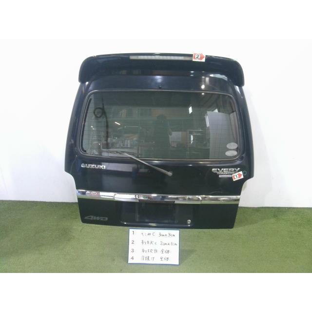 エブリィ GH-DA62W バックドア リアゲートASSY ZJ3 69100-79AR1 : 202209002915800 : キタグチ ヤフー店 - 通販 - Yahoo!ショッピング
