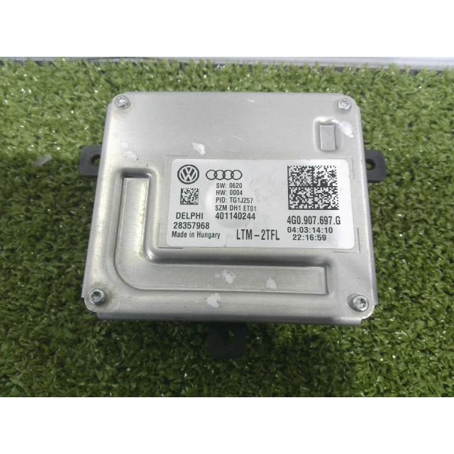 VW フォルクスワーゲン ゴルフ7 AUCPT H26年 右ハンドル 純正 ライトコントロールユニット バラスト 4G0907697G ...