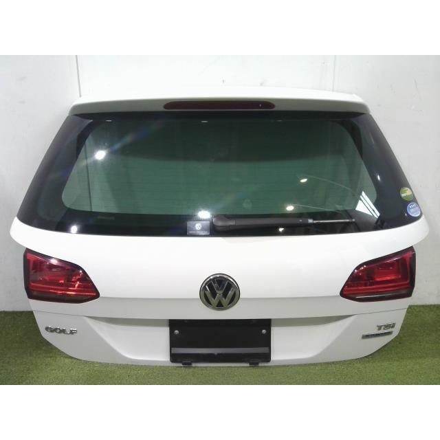 VW フォルクスワーゲン ゴルフヴァリアント AUCJZ H26年 右ハンドル 前期 純正 バックドア リアゲート LC9A ホワイト 個人宅配送不可 : 202410001015800 ...