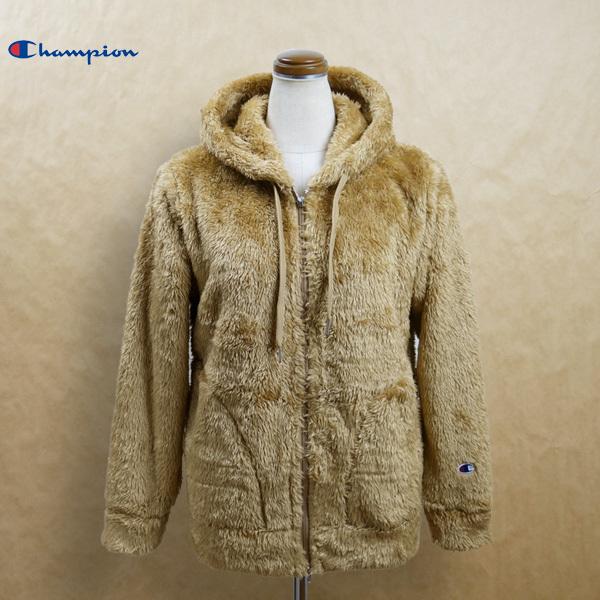 Champion チャンピオン レディース シェルパフリース ジップ フード ジャケット CW-L604 : 着太郎ヤフー店 - 通販 - Yahoo!ショッピング
