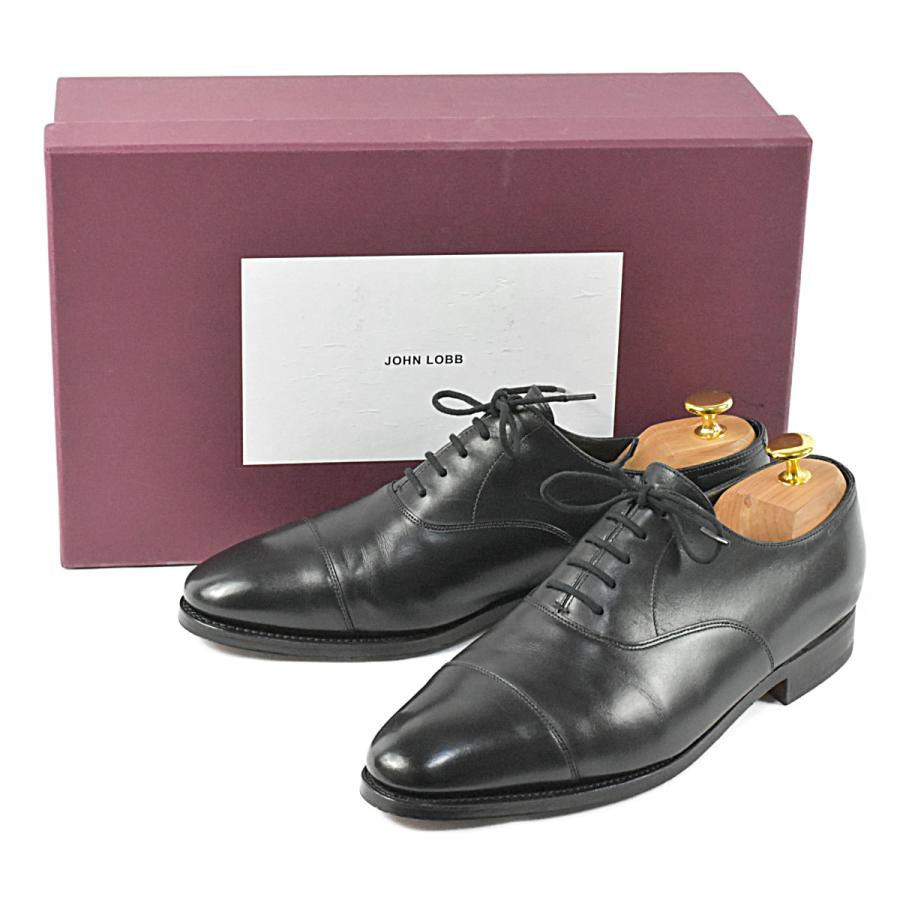 JOHN LOBB（ジョンロブ） 不朽の名作 シティ2 ストレートチップ メンズ レースアップシューズ ラスト7000 黒 JOHN LOBB ...