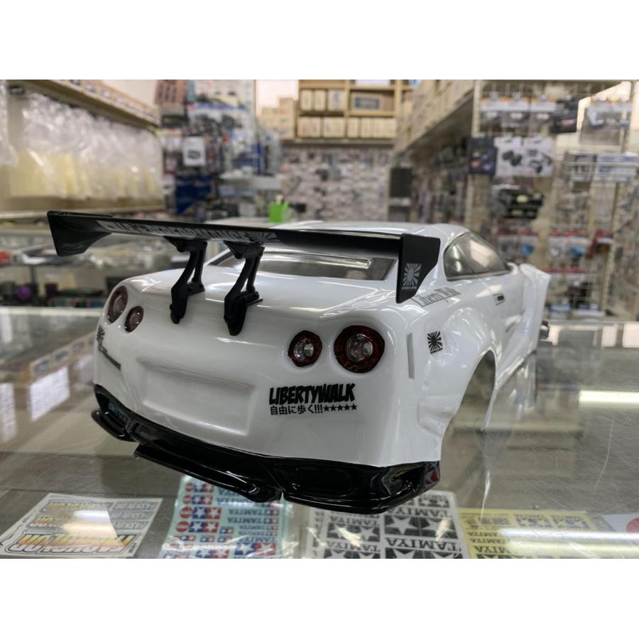 当店オリジナル塗装済みボディ TETSUJIN 鉄人 NISSAN GT-R 【R35】LB☆PERFORMANCE ver.カーボン調 ...