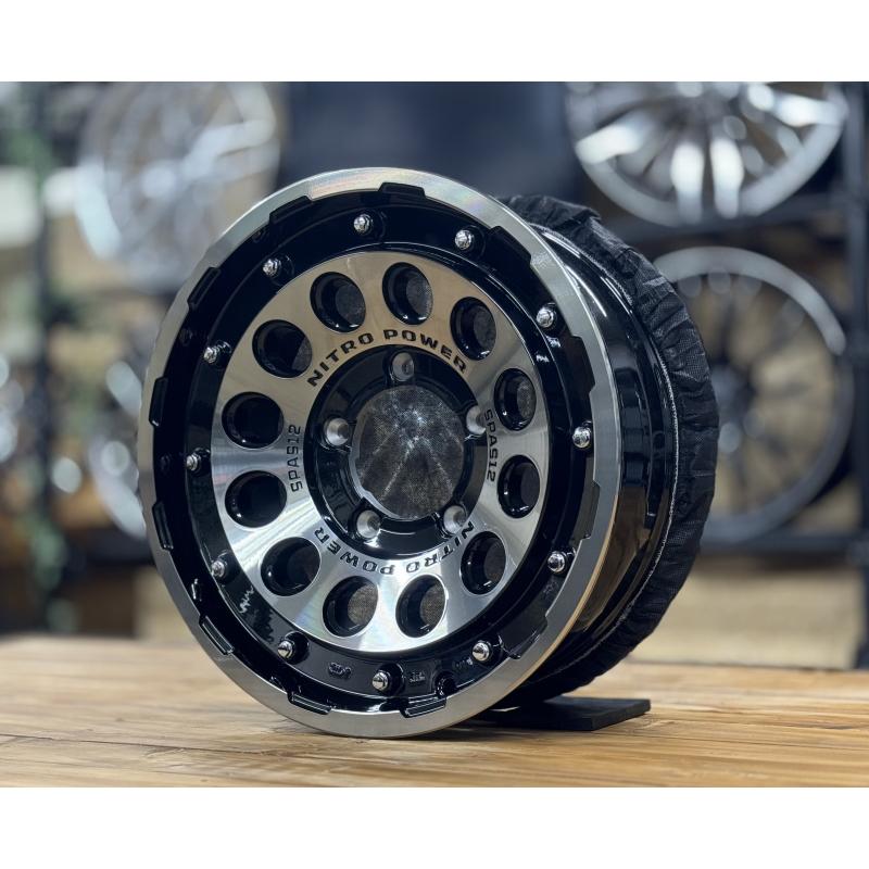 OPEN COUNTRY ナイトロパワー H12 ショットガン トーヨー オープンカントリー A/T III AT3 245/70R16 ジムニー シエラ JB74 タイヤ ホイール 4本 ...