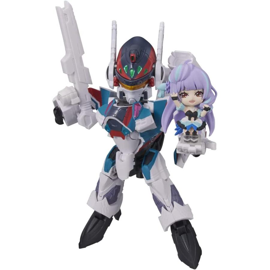 BANDAI TINY SESSION マクロスΔ VF-31S ジークフリード(アラド・メルダース機) with 美雲・ギンヌメール : キヤホビー - 通販 - Yahoo!ショッピング