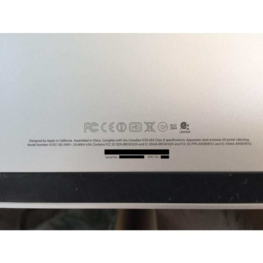 iMac（Apple） 送料無料 Apple iMac/ 27-inch Mid 2011 A1312 Core i5 CPU 2500S ...