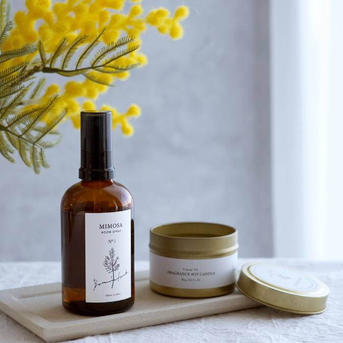 消臭スプレー 部屋 ルームスプレー100ml MIMOSA ミモザ ルームフレグランス インテリア雑貨 ギフト 誕生日 プレゼント 女性 おしゃれ 記念日 : cos-037-mi ...