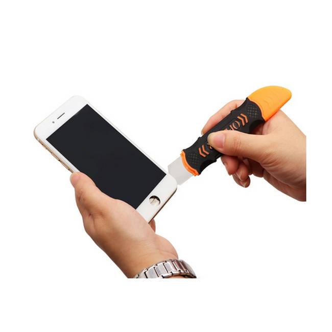 JAKEMY iPhone スマホ パソコンなどの分解に ヘラ オープナー こじ開け工具 修理 補修 開腹 ハンドツール : モバイルショップ ...