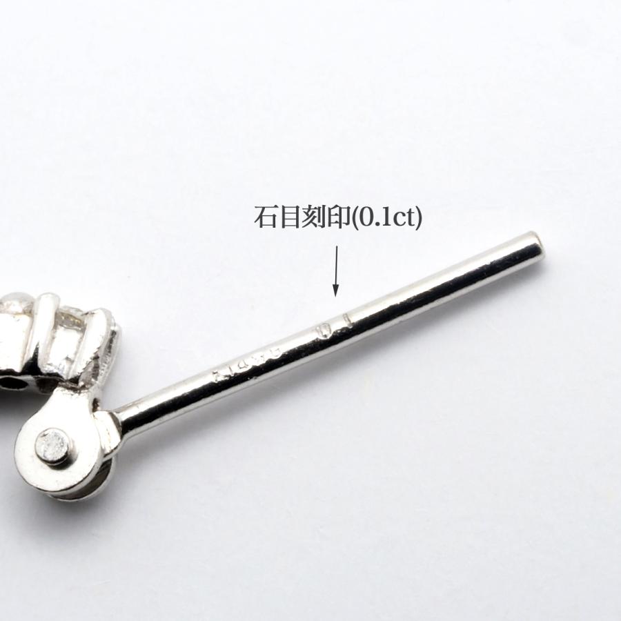 K14WG 天然ダイヤモンド0.2ct フープピアス フルエタニティー K14WG 天然ダイヤモンド0.2ct フープピアス フルエタニティー