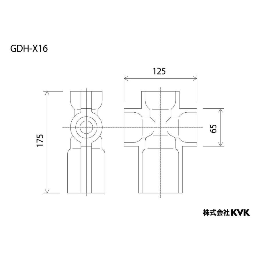 KVK 【GDH-X16】 《KJK》 保温材 クロスソケット用 ωζ0 : KJK - 通販 - Yahoo!ショッピング