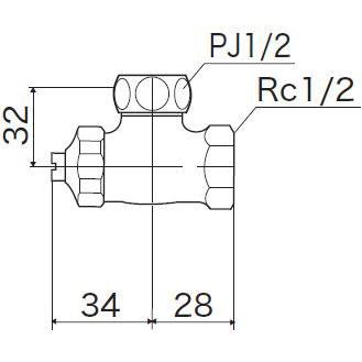 KVK 【K6A-P5】 《KJK》 アングル形止水栓ドライバー式（固定こま） ωζ0 : KJK - 通販 - Yahoo!ショッピング