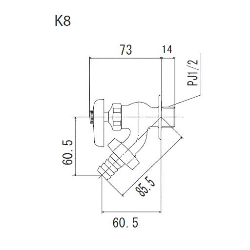 KVK 【K8】 《KJK》 散水栓 ωζ0 : KJK - 通販 - Yahoo!ショッピング