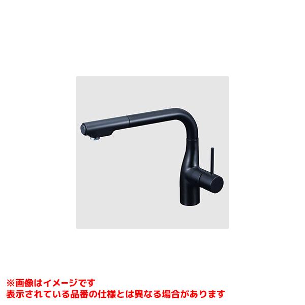 KVK 【KM6101ZECC5】 《KJK》 シングルシャワー付混合栓（eレバー）グロスブラック ωζ0 : KJK - 通販 - Yahoo!ショッピング