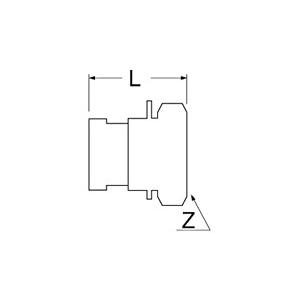 SANEI（水栓金具） 【L23-1-50】 《KJK》 三栄水栓 SANEI 根元接手オンメン ωα0 : KJK - 通販 - Yahoo!ショッピング