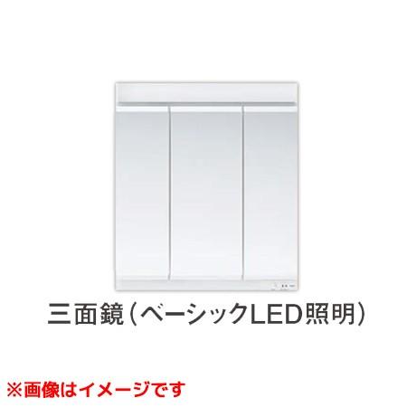 TOTO 【LMWB075A3GEC2G LDSWB075BAGEN1 ミドルクラス】 《KJK》 洗面化粧台 サクア 幅750mm 2枚扉 一般地 3面鏡 エコミラーあり ωα1 : KJK ...