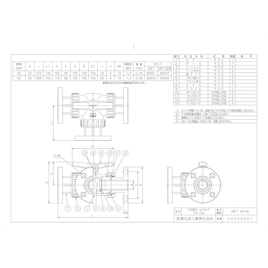 【VBFT-40赤B】 《KJK》 マエザワ MSバルブ 三方型自在ボールバルブ ωε0 : KJK - 通販 - Yahoo!ショッピング