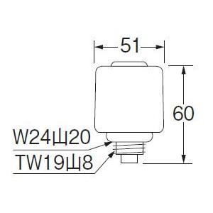 SANEI（水栓金具） 【PR18A-13】 《KJK》 三栄水栓 SANEI 給水栓上部 ωα0 : KJK - 通販 - Yahoo!ショッピング