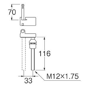 SANEI（水栓金具） 【PW902-33】 《KJK》 三栄水栓 SANEI 便座取付具 ωα0 : KJK - 通販 - Yahoo!ショッピング
