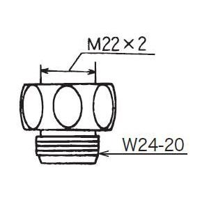 KVK 【PZ443】 《KJK》 シャワーアタッチメント（TOTO太ホースタイプ用） ωζ0 : KJK - 通販 - Yahoo!ショッピング