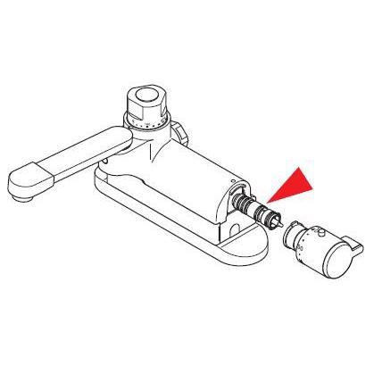 KVK 【PZ625B】 《KJK》 サーモスタットカートリッジ ωζ0 : KJK - 通販 - Yahoo!ショッピング