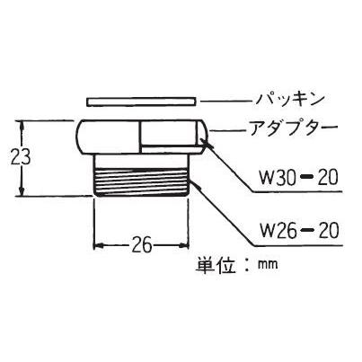 KVK 【PZK191】 《KJK》 異径アダプター ωζ0 : KJK - 通販 - Yahoo!ショッピング